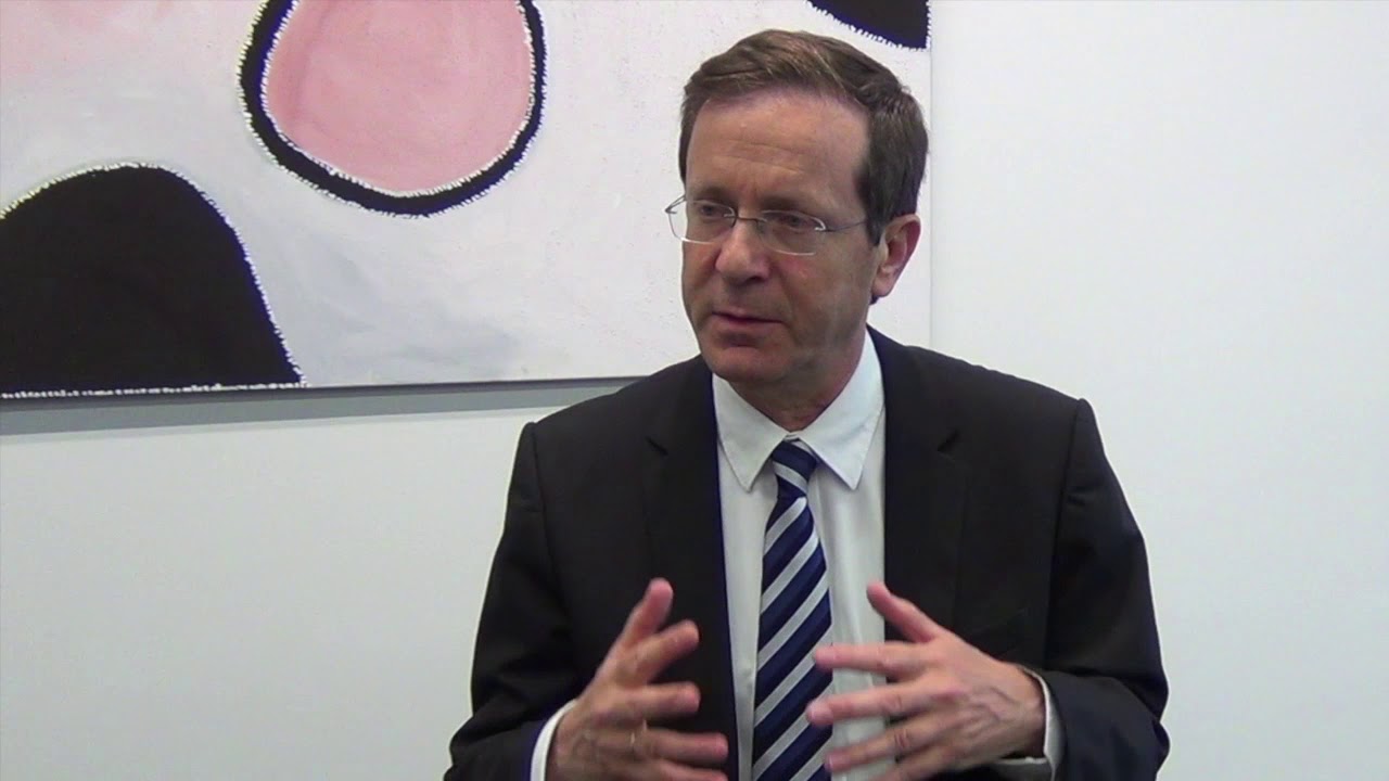 Isaac Herzog on the peace prospects, Iran, recognition of Palestinian ...