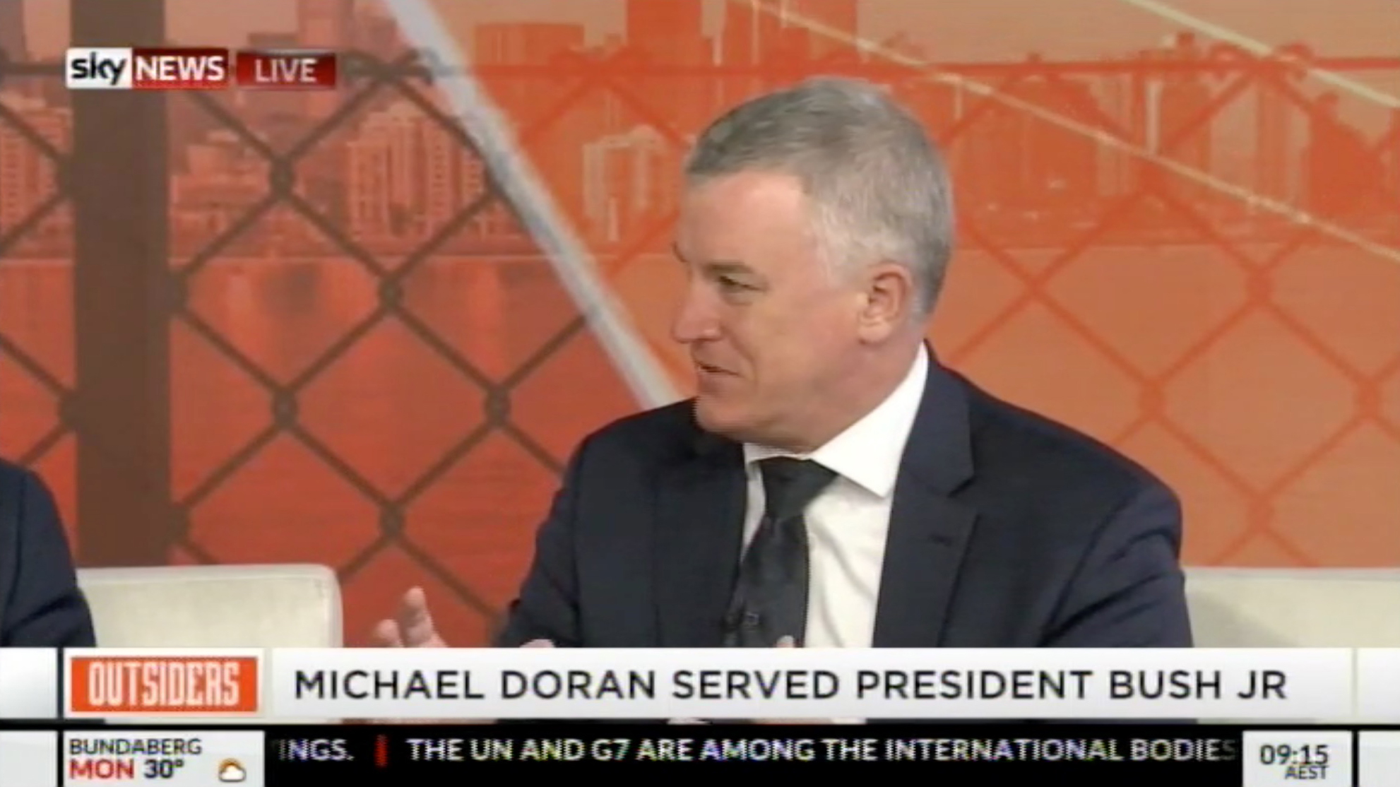 Michael Doran on Sky News "Outsiders" - AIJAC
